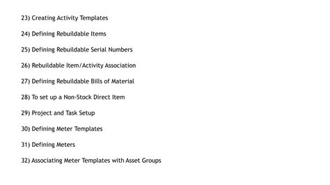 oracle eam setup step pptx