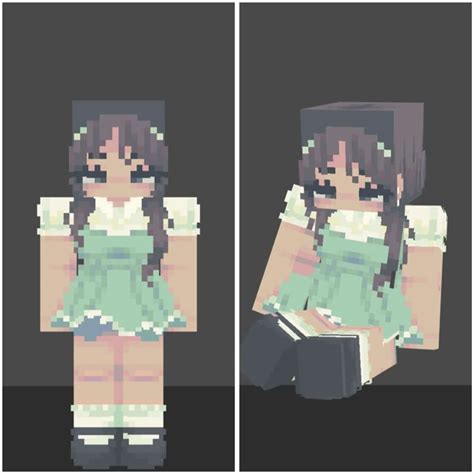 𝜗ৎ ⠀skin Girl Minecraft 🗝️ Em 2025 Skins Para Minecraft Skins