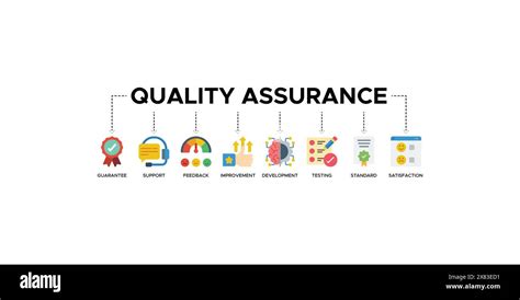 Quality Assurance Web Icon Vector Illustration Concept Stock Vector Image And Art Alamy