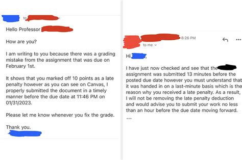 This Students Assignment Was Due At Midnight They Turned It In At 11