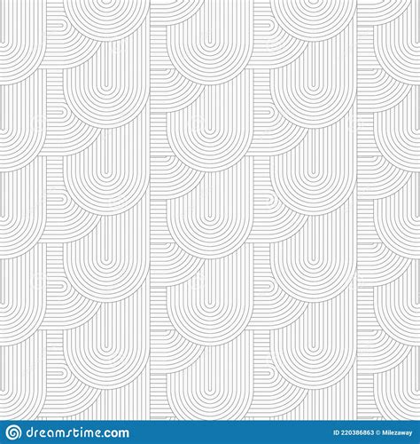 Linear Vector Pattern Repeating Geometric Linear Curved Graphic Clean For Fabric Wallpaper