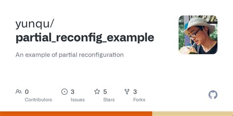 github yunqu partial reconfig example an example of partial