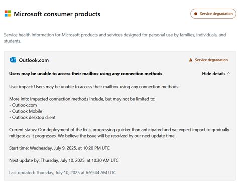 why has outlook stopped working after my office 365 subscription