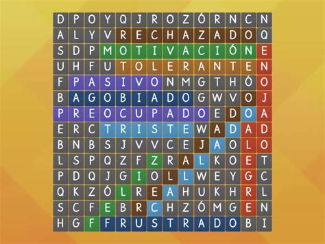 Producto 3 Sopa De Letras Sin Pistas Znajdź Słowo