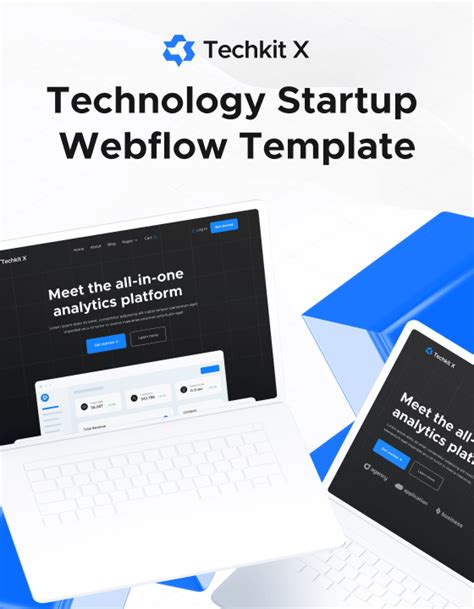 Techkit X Dashboard HTML Responsive Website Template