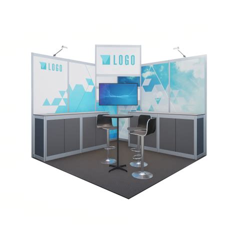 Deluxe 3×3 Octanorm Booth Upgrade Exhibition And Display Services