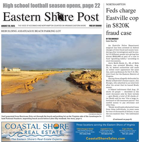 Eastern Shore Post August 29 2025 Eastern Shore Post