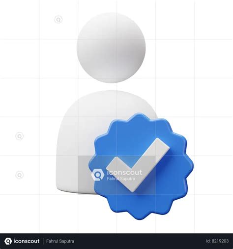Verified User 3d Icon Free Download User Interface 3d Icons Iconscout