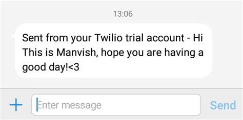 Twilio SMS API Devpost