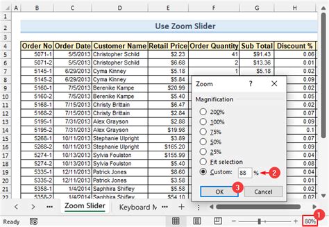How To Zoom In Or Out In Excel 6 Examples Exceldemy