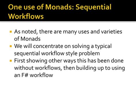 Understanding F Workflows Pptx Programming Languages Computing