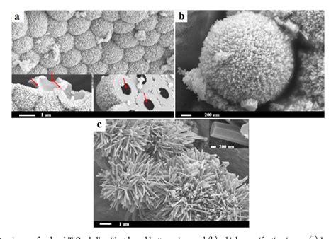Figure 1 From Fabrication Of Ordered Zno Tio2 Heterostructures Via A Templating Technique