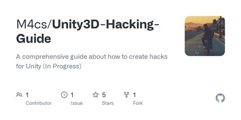 Github M Cs Unity D Hacking Guide A Comprehensive Guide About How To Create Hacks For Unity