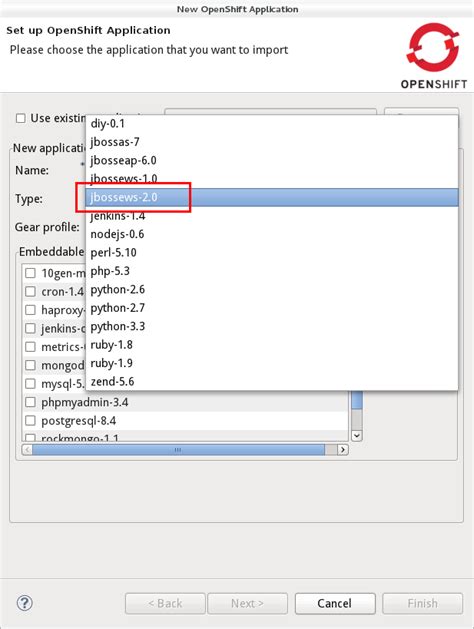 eclipse deploy on openshift with a tomcat 7 server stack overflow