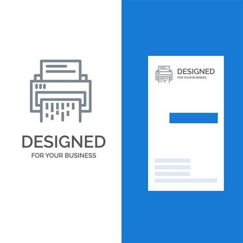Confidential Data Delete Document File Information Shredder Grey Logo Design And Business Card