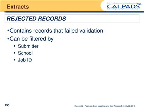 features code mappings and user access ppt download