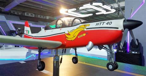 Defexpo 2022 Iaf Orders 70 India Made Htt 40 Trainer Aircraft Worth Rs