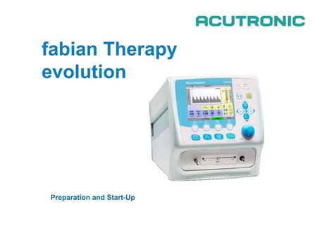Fabian Therapy Evolution Setup Pdf