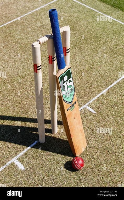 Cricket Bat Hitting Ball