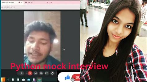 Fresher Python Mock Interview Technical Round Mock Interviews 4