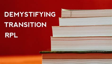 Demystifying Transition Rpl