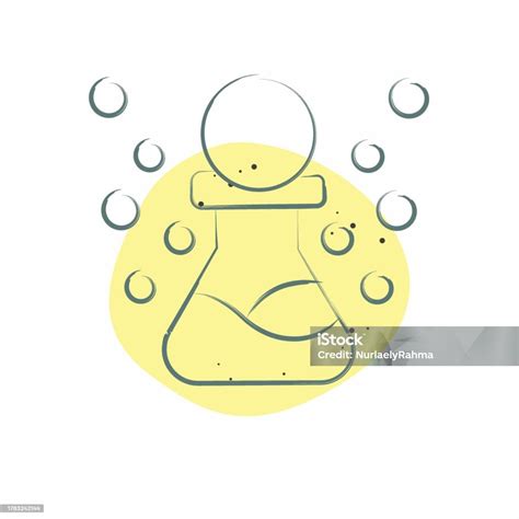 아이콘 테크네튬 핵 기호와 관련이 있습니다 색상 별점 스타일 심플한 디자인 편집 가능 간단한 일러스트레이션 건축물에 대한 스톡 벡터 아트 및 기타 이미지 Istock