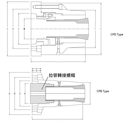 5c 16c Cpd Dead Length Collet Chuck For 5c 16c Collet
