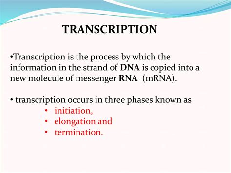 Termination Of Translation Protein Synthesis Pptx Chemistry Science