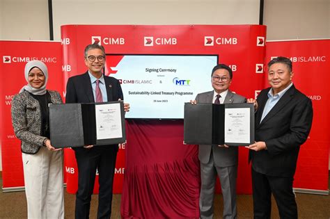 Cimb Islamic Onboards Mtt Shipping To Shariah Compliant Sustainability Linked Treasury Programme