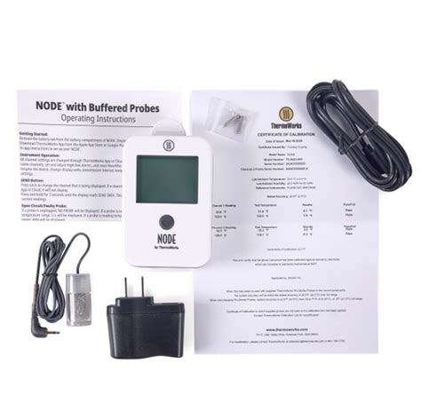 Node® Buffered Temperature Probe Kit Thermoworks