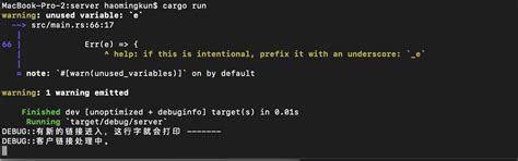 GitHub Towben Rust Tcp