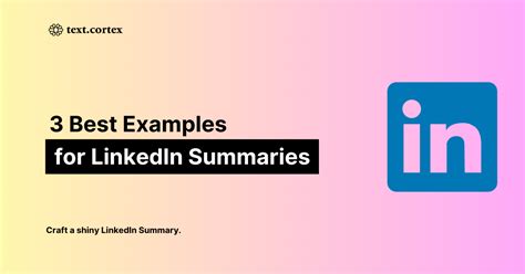 top linkedin summary examples with writing tips
