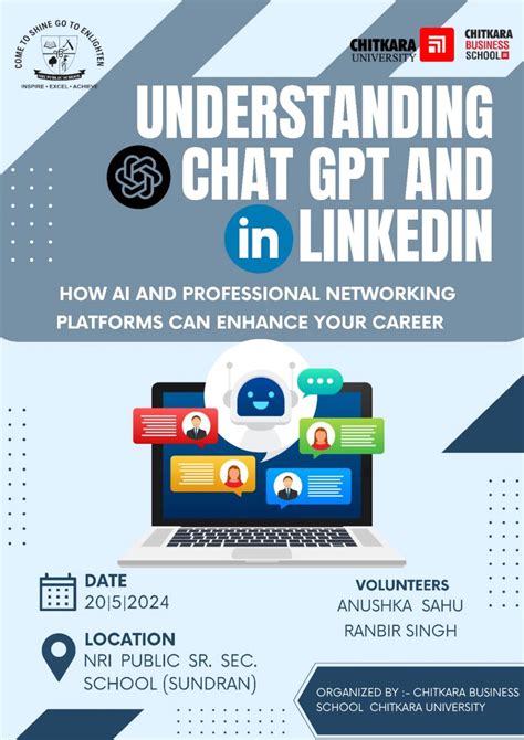 Ai Chatgpt Linkedin Chitkarauniversity Publicspeaking