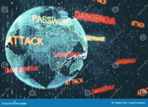 Hacking And Malware Concept Stock Illustration Illustration Of