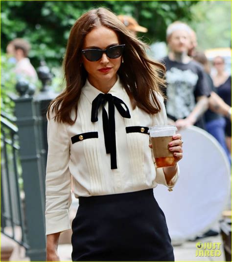 Natalie Portman Films In Different Outfits For A Busy Wednesday Morning On Set With Director