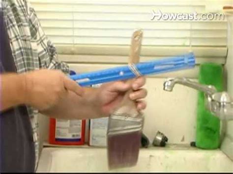 How To Get Dried Latex Paint Out Of Brushes