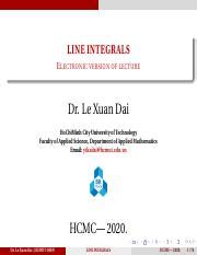 Line Integrals Along The Curve Understanding Arc Length Course Hero