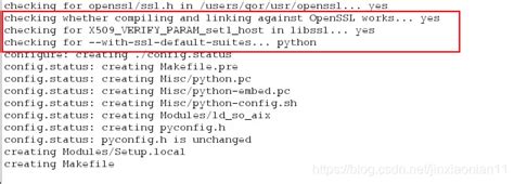 Python编译安装ssl的问题解决python安装时ssl添加修改setup Csdn博客
