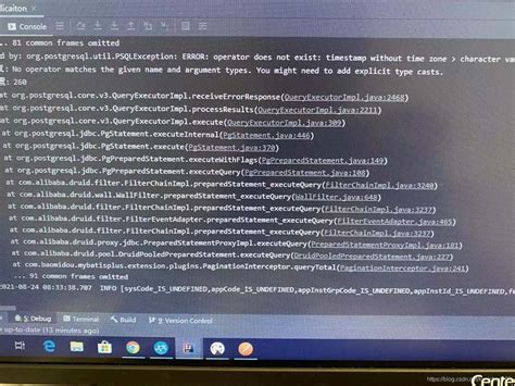 Mybatis plus插件Postgresql报错， No operator matches the given name and argument types_mybatis no ...