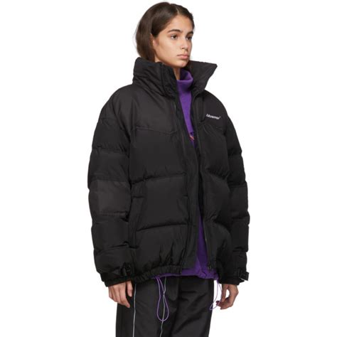 ader error black down dup puffer jacket ader error