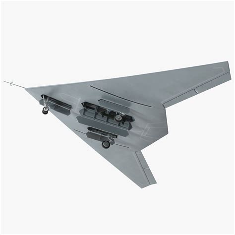 Stealth Ucav 3d Model 79 Gltf Obj Ma Max Upk C4d Fbx 3ds