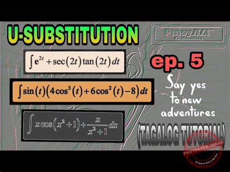 ️ Integration Using U Substitution Difficult Problems Part 05
