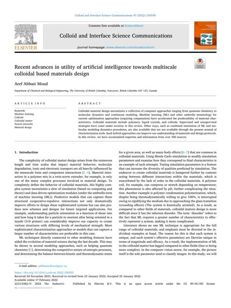 Pdf Recent Advances In Utility Of Artificial Intelligence Towards