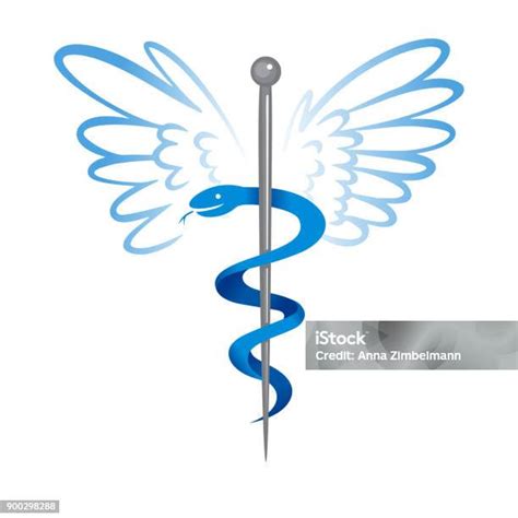 Caduceus 의료 서명 로고 0명에 대한 스톡 벡터 아트 및 기타 이미지 0명 건강관리와 의술 과학 Istock