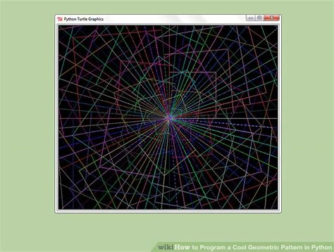How To Program A Cool Geometric Pattern In Python With Pictures