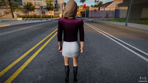 Cute Girl V5 For Gta San Andreas