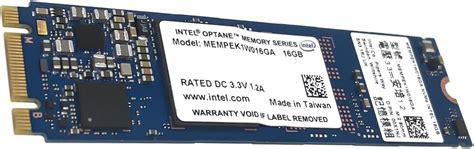 Intel Optane Memory Module 16gb M2 80mm Pcie 30 20nm 3d Xpoint 900