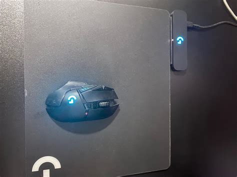 Logitech G502 Light Speed Power Play Wireless Charging Mat Computers