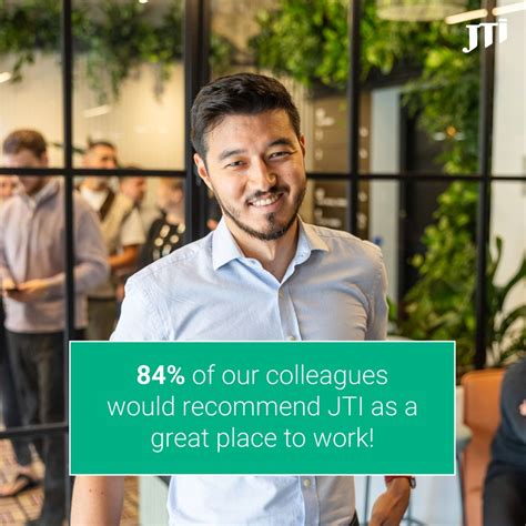 Jti Uk On Linkedin We Are Proud That So Many Of Our Colleagues Love Working At Jti If You…