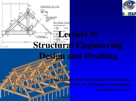 PPT Lecture Structural Engineering Design And Drafting PowerPoint Presentation ID